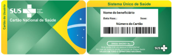 National Health Card (CNS) / SUS Card