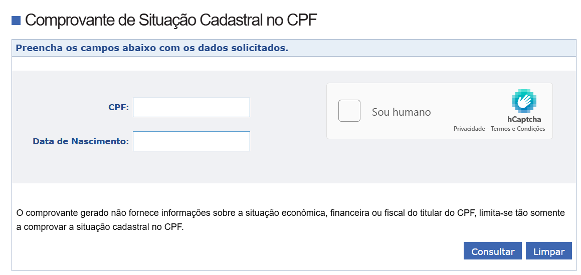 How to apply for CPF online (1st and 2nd copy)?